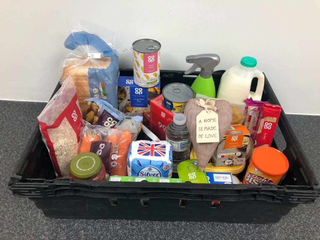 Another Food Parcel Drop From Our Team | Sheridan Lifts